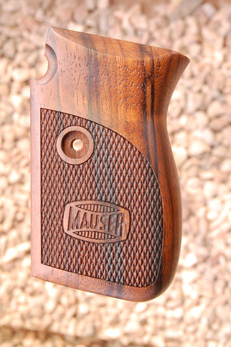 MAUSER 1914 grips (checkered+logo)